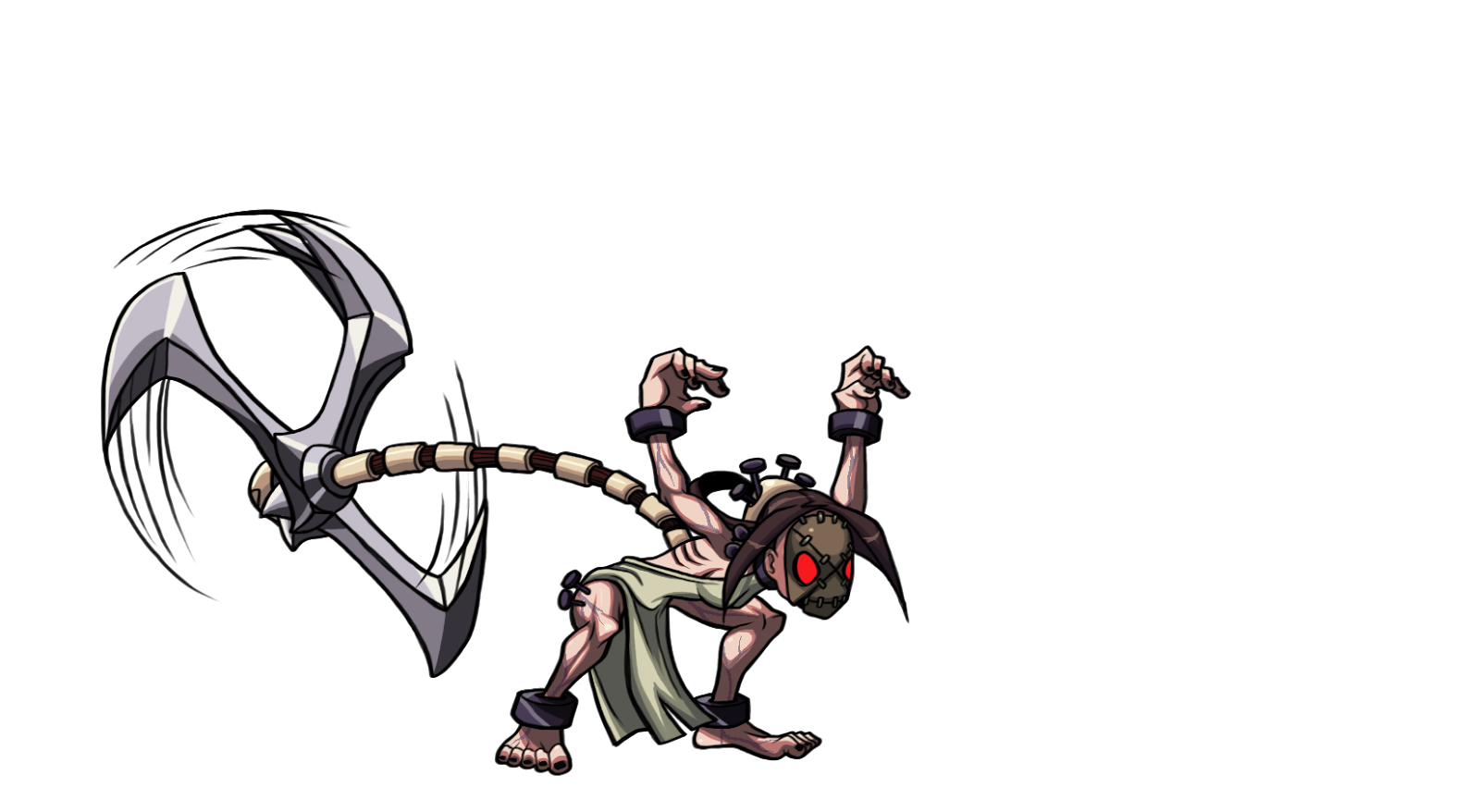 Anime Feet: Skullgirls:Painwheel