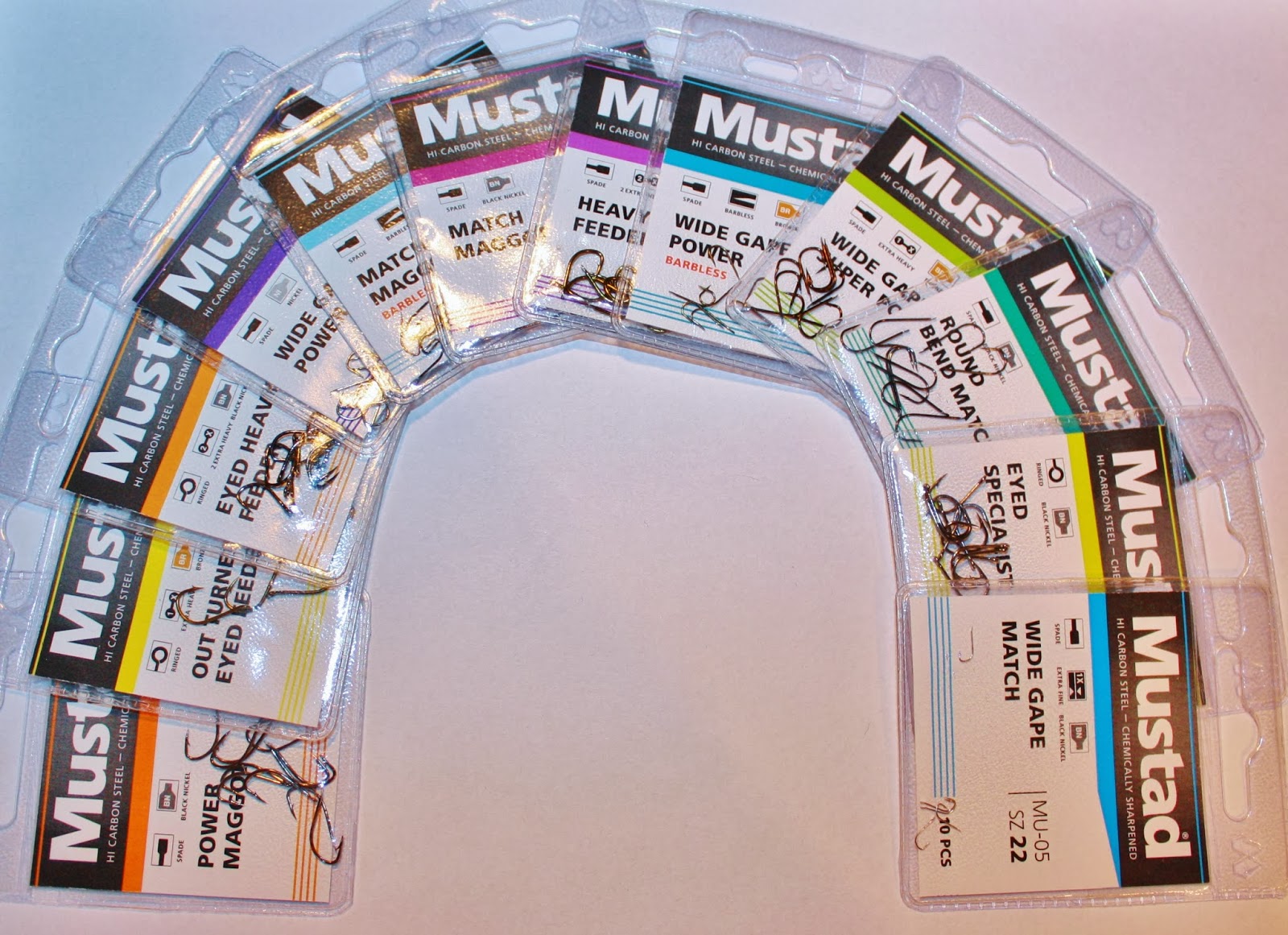 Fishing Gear Fanatics: Hooks: New Mustad Match & Feeder range