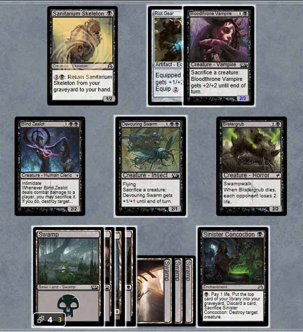 Magic the Gathering Adventures: Artifact Cube 2016 Draft: Three Paper Decks