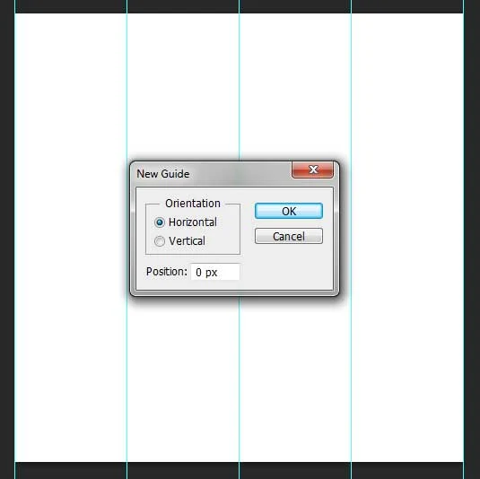PhotoEffect: How To Make a Grid and Guides in Photoshop