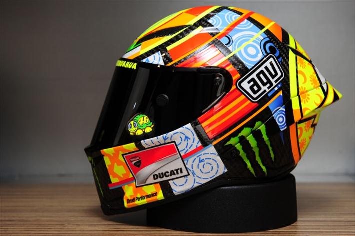 Racing Helmets Garage: Agv PistaGP V.Rossi 2012 by Drudi Performance ...
