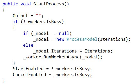 Jeremy Bytes: BackgroundWorker Component and MVVM