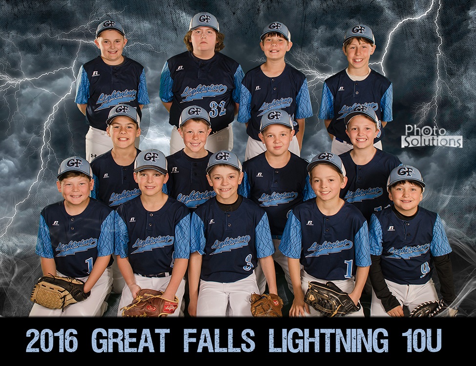 Great Falls Lightning Baseball: 2016 GF Lightning 10U