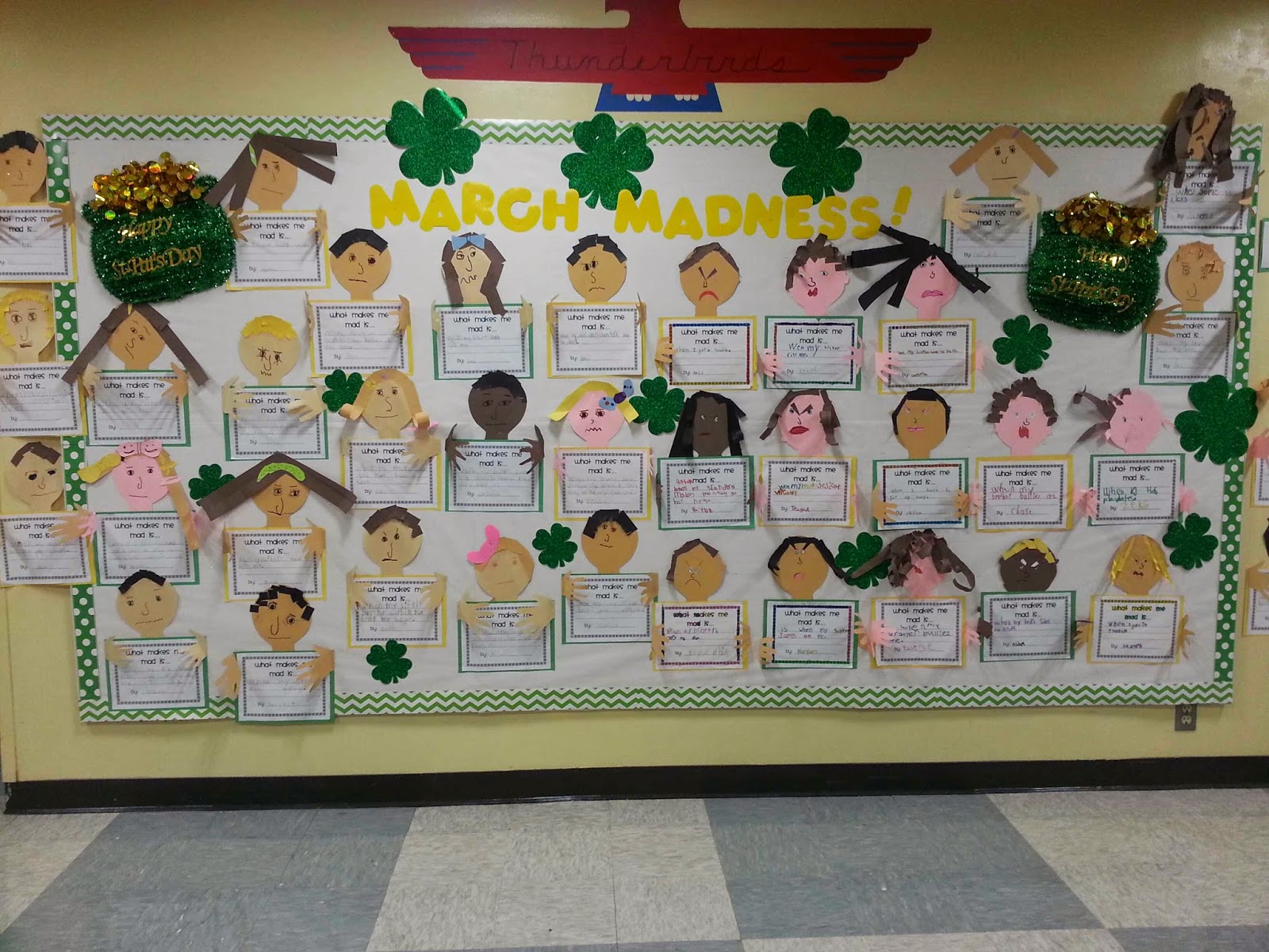 Mrs Coffey s Kindergarten March Bulletin Boards 