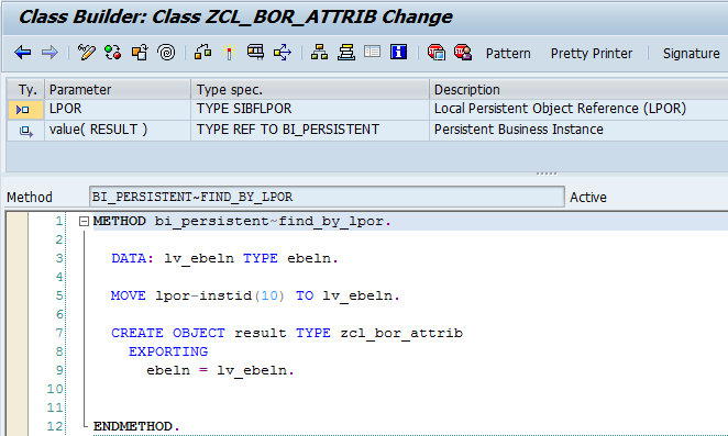 Syed Nasir: Referencing BOR objects as Class attributes in SAP Workflow.