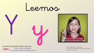 Desván de Palabras: LETRA Y (sonido consonántico)