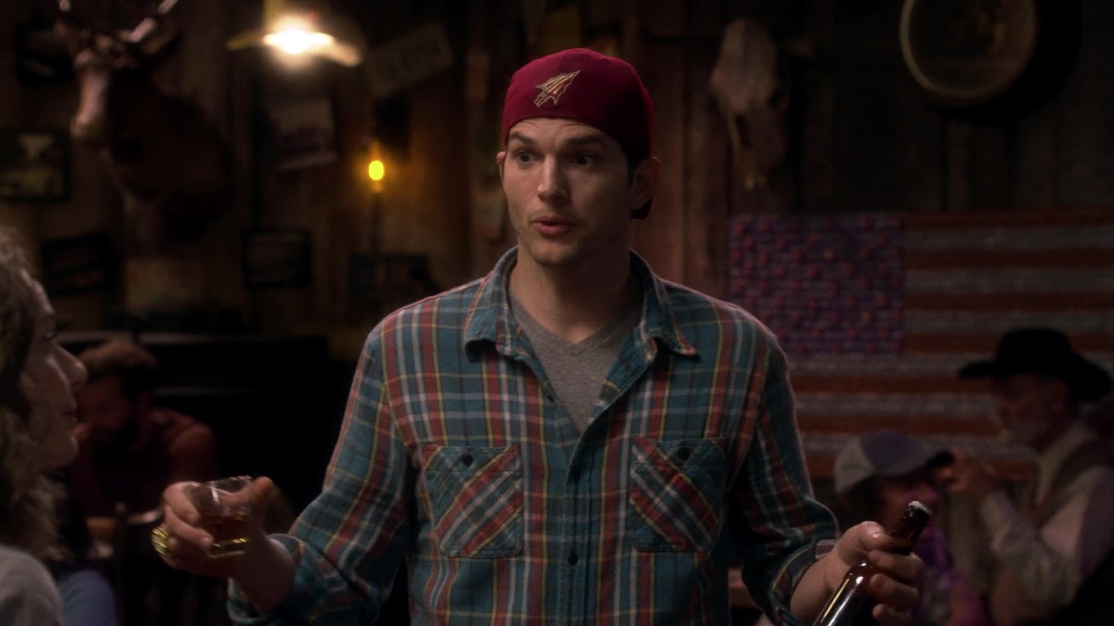 ausCAPS: Ashton Kutcher shirtless in The Ranch 1-01 "Back Where I Come ...