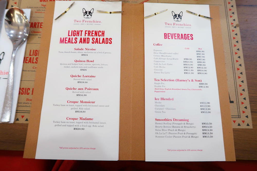 Two Frenchies Cafe Bistro - Yummy French Cuisine @ Bishop Street ...