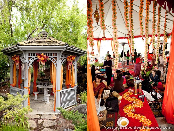 Old-Indian Patio Gazebo Idea ~ Patio Gazebo Design Ideas