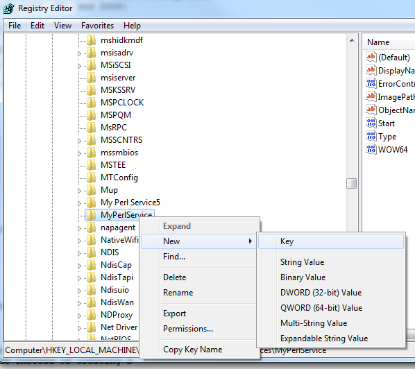 Easy Stuffs Run Perl Script As A Windows Service