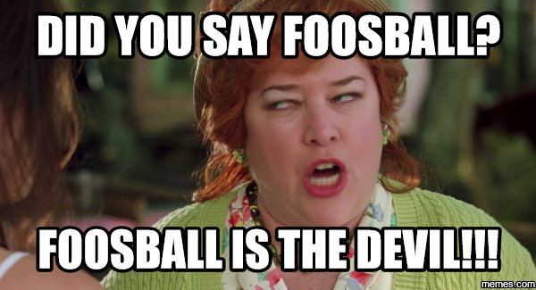 Bobby Boucher Mom Foosball