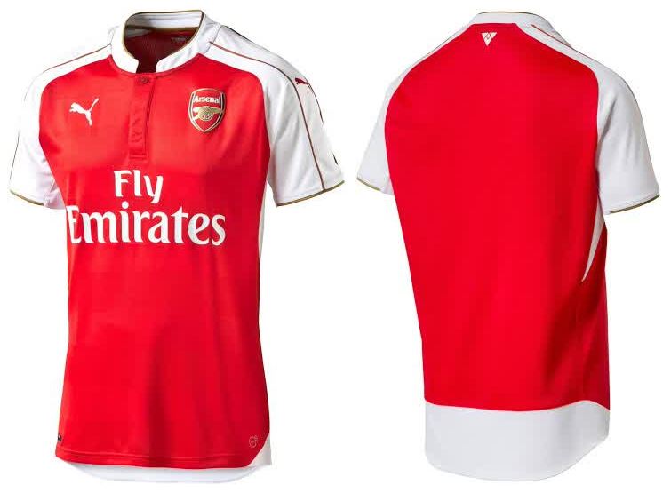 Jersey Terbaru Arsenal Musim 2015-2016 | Kumpulan Jersey Bola