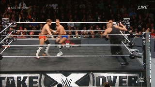 Double Clothesline to Outside