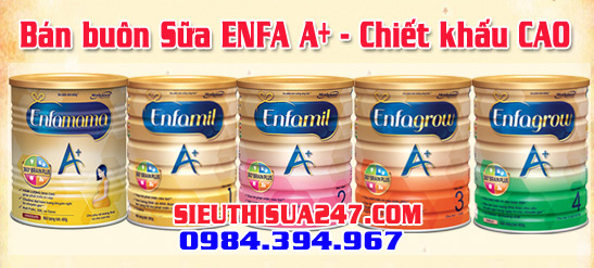 Nhà phân phối sữa, bán buôn sữa Enfa tìm gấp đại lý trên toàn quốc ...