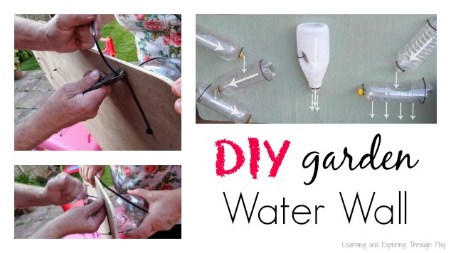 Learning and Exploring Through Play: DIY Water Wall for Kids