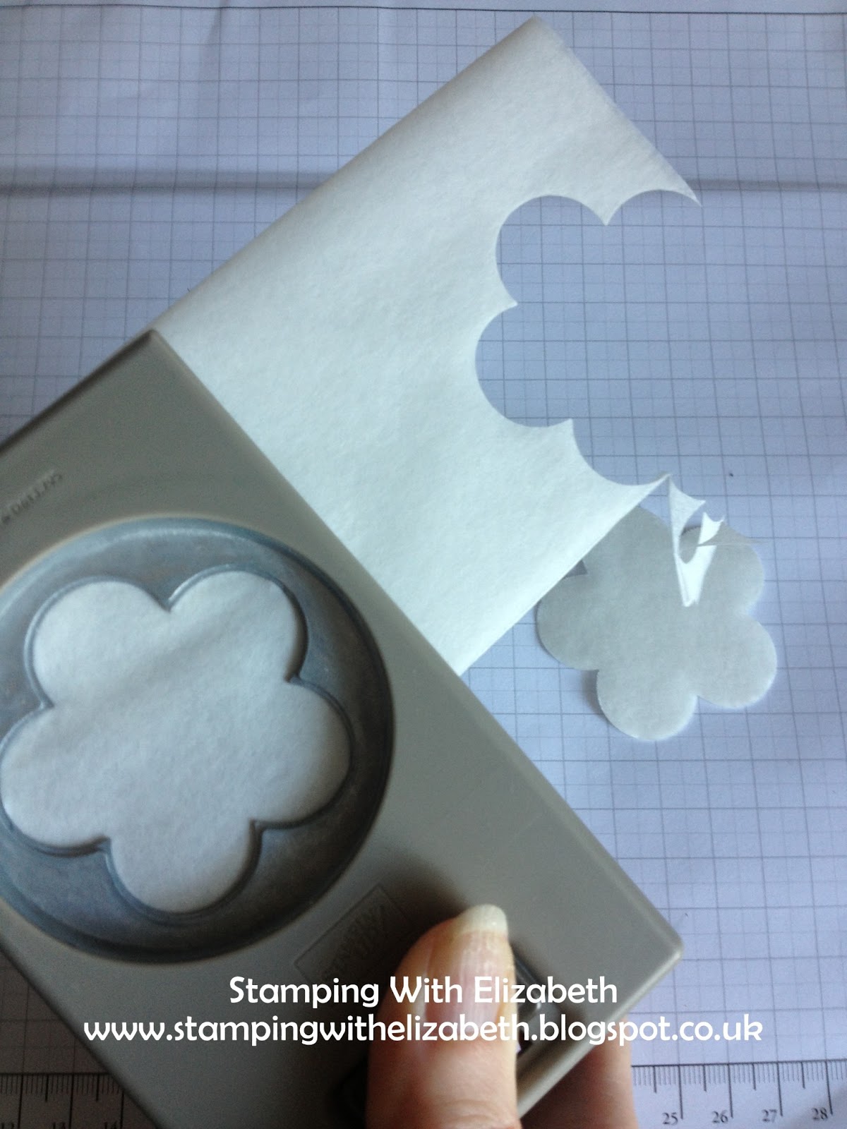 Stamping With Elizabeth .......: White Creped Filter paper