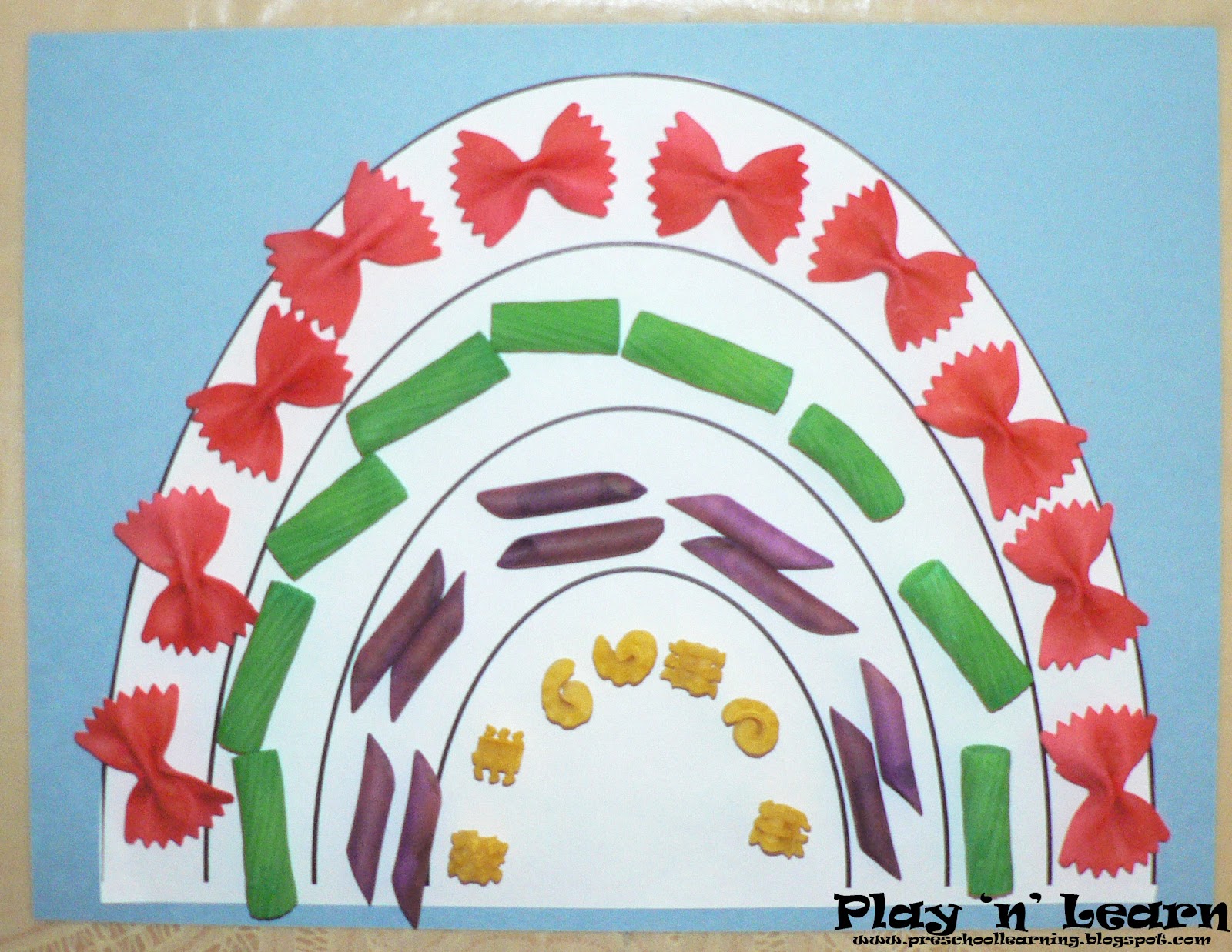 Play 'n' Learn: Preschool Pasta Play