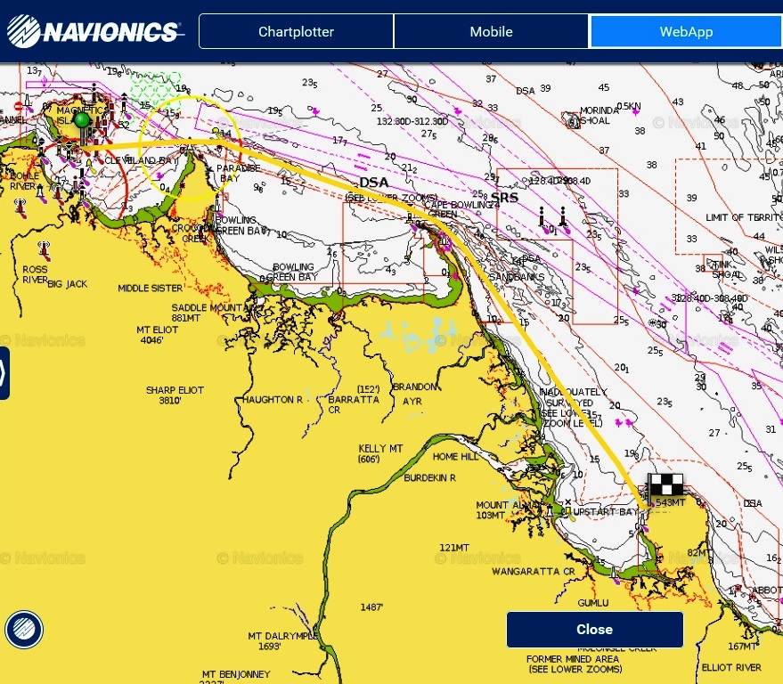 Dreamtime Sail: South around Capes Cleveland and Bowling Green to Cape ...