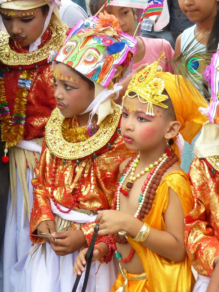 Local style: Costumes of the Gai Jatra festival