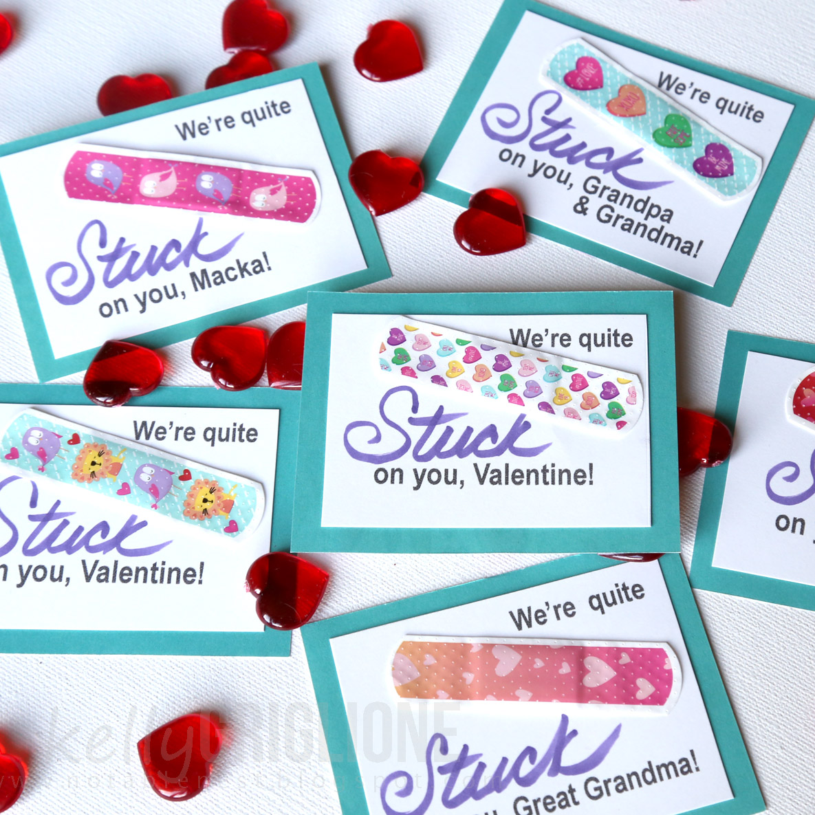 Notable Nest: DIY Band-Aid Valentines: I'm Stuck on You!
