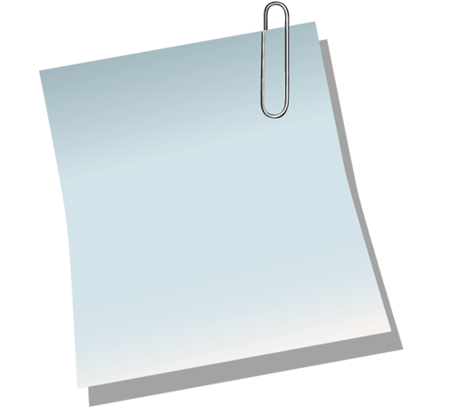 Papel de Lembrete em Png