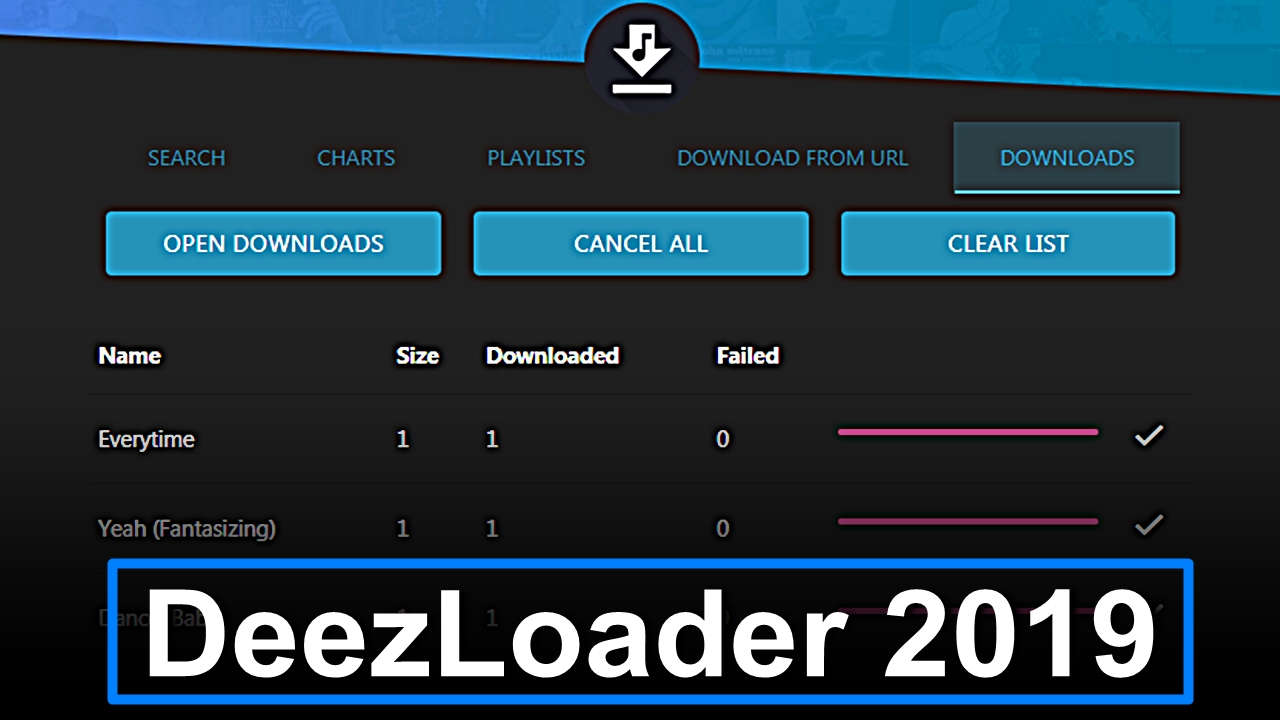 Deezloader Download PC 2019 - Baixar Musicas Da Deezer 2019