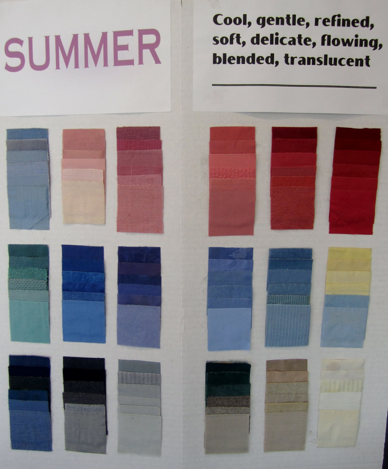 LookBookYou: What are the Colors for each Season?