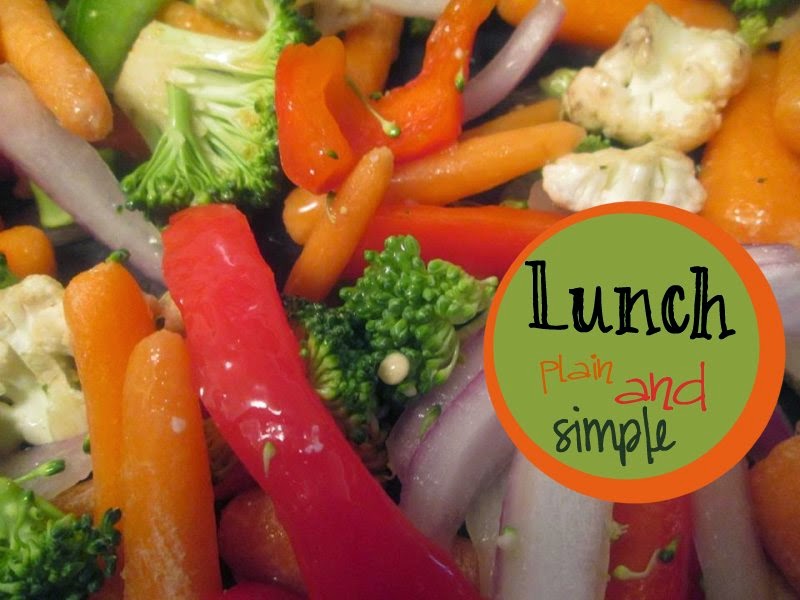 Recipe Rebels: LUNCH– PLAIN AND SIMPLE