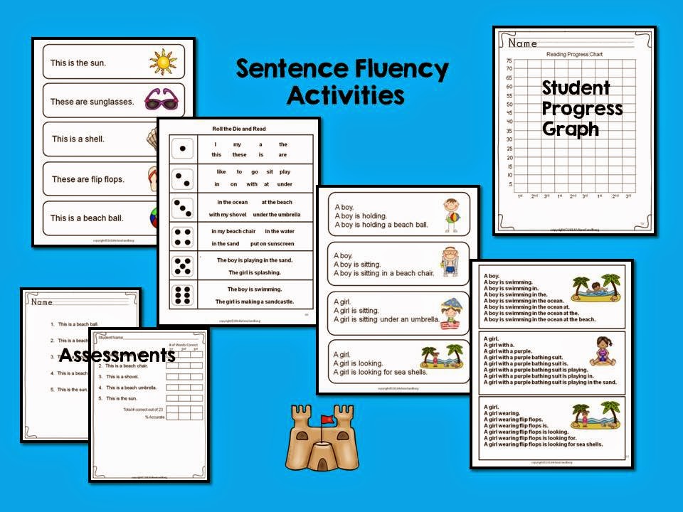 LMN Tree: Building Fluency with Beach Themed Fluency Tips and Activities