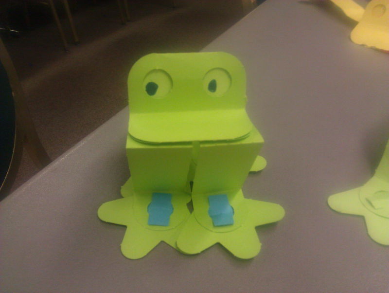 Paper Poseables: Frogtastic Time