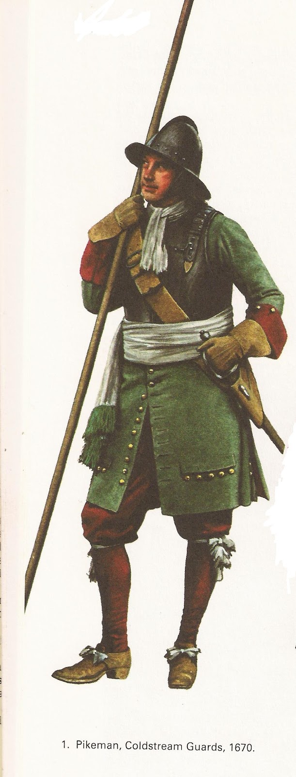 Wars of Louis Quatorze: When did pikemen stop wearing armour?