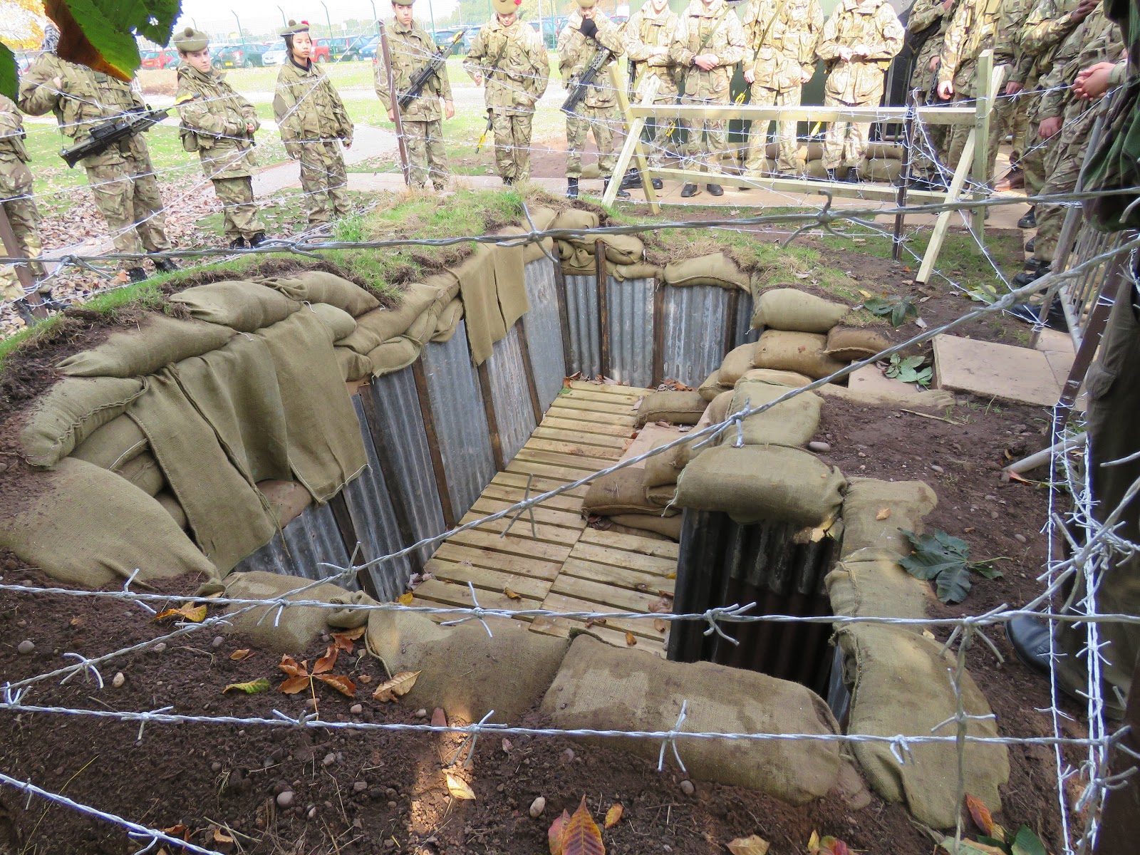 Northumbrian Gunner: Ex Trenches Reflect - Digging In
