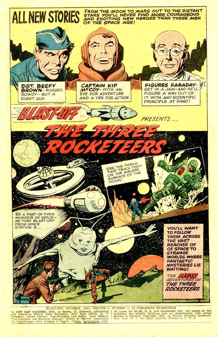 Blast-Off #1 - Jack Kirby / Al Williamson art, Williamson art, Kirby ...
