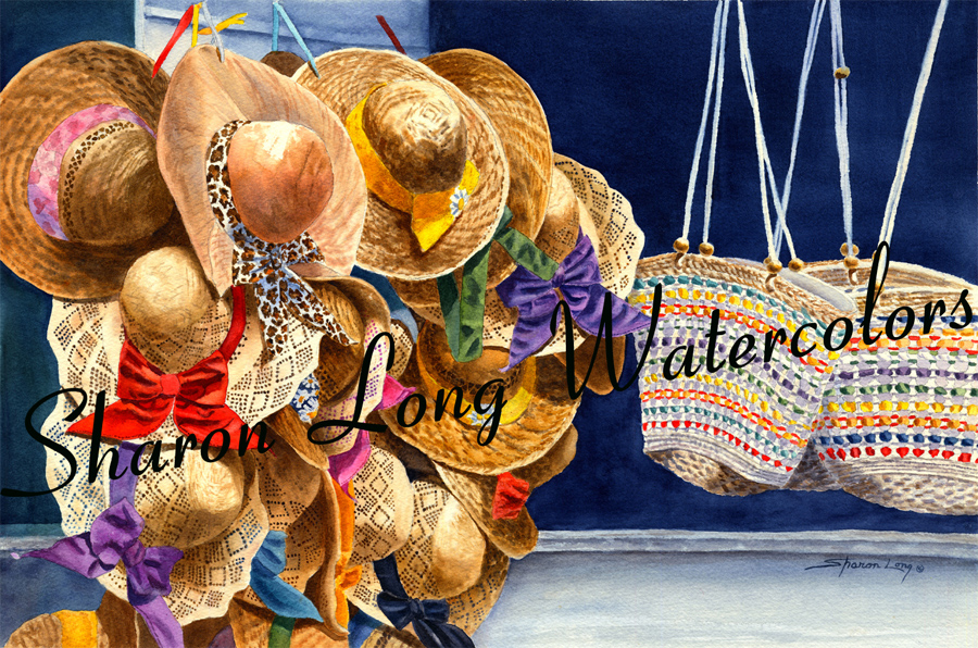 Sharon Long Watercolors, Destin FL