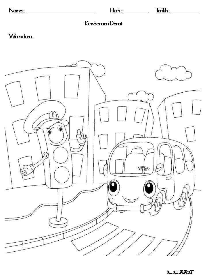 Prasekolah SK Raja Chulan: Lembaran Kenderaan Darat