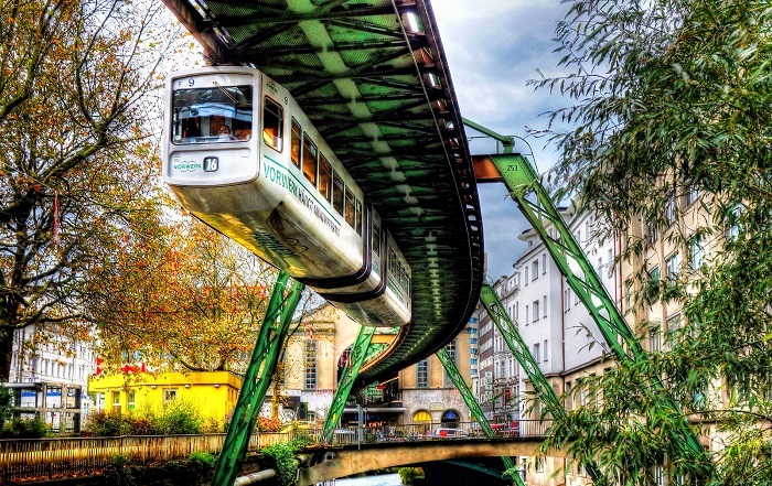 The Wuppertal Suspension Railway, Germany - The Oldest Electric ...
