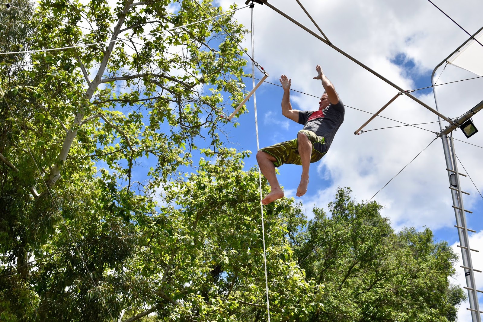 Sensory Overload: Flying Trapeze (Bar-to-Bar Rig)