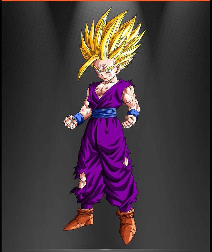 Omega Dragonball blogspot: Gohhan jovem SS2