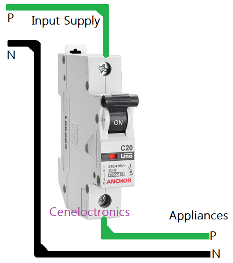 MCB Connection Side Input And Output || MCB Connection, MCB, 41% OFF