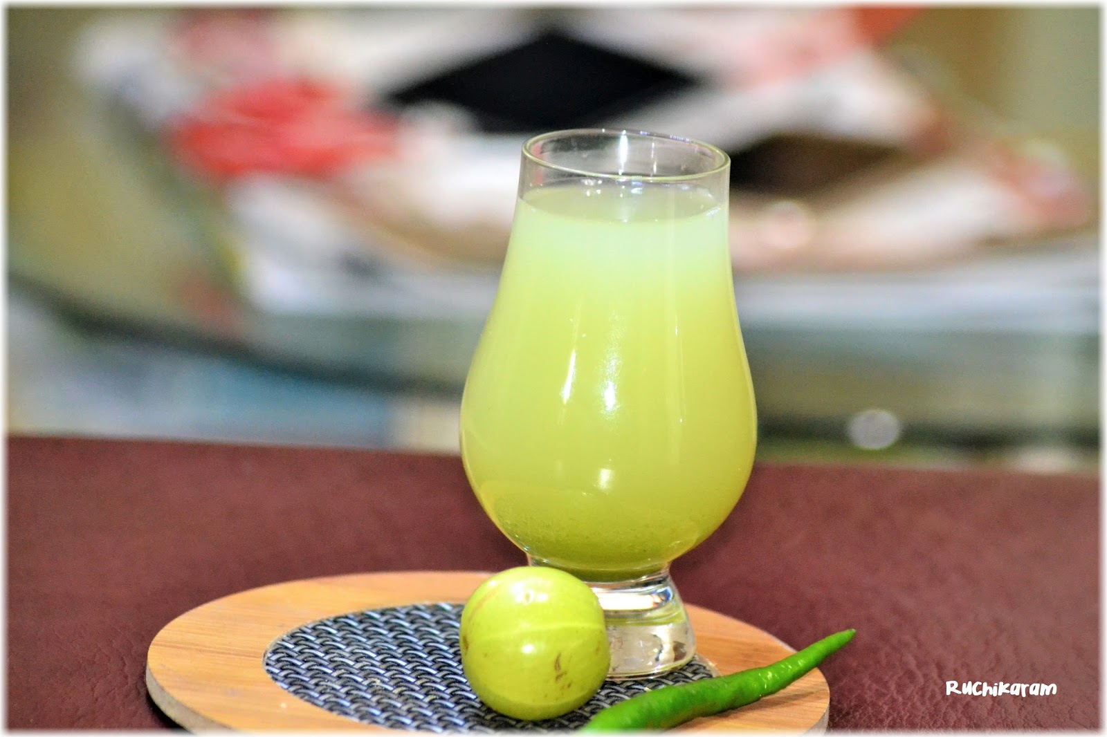 Ruchikaram: Gooseberry Juice / Nellikka Juice / Amla Juice