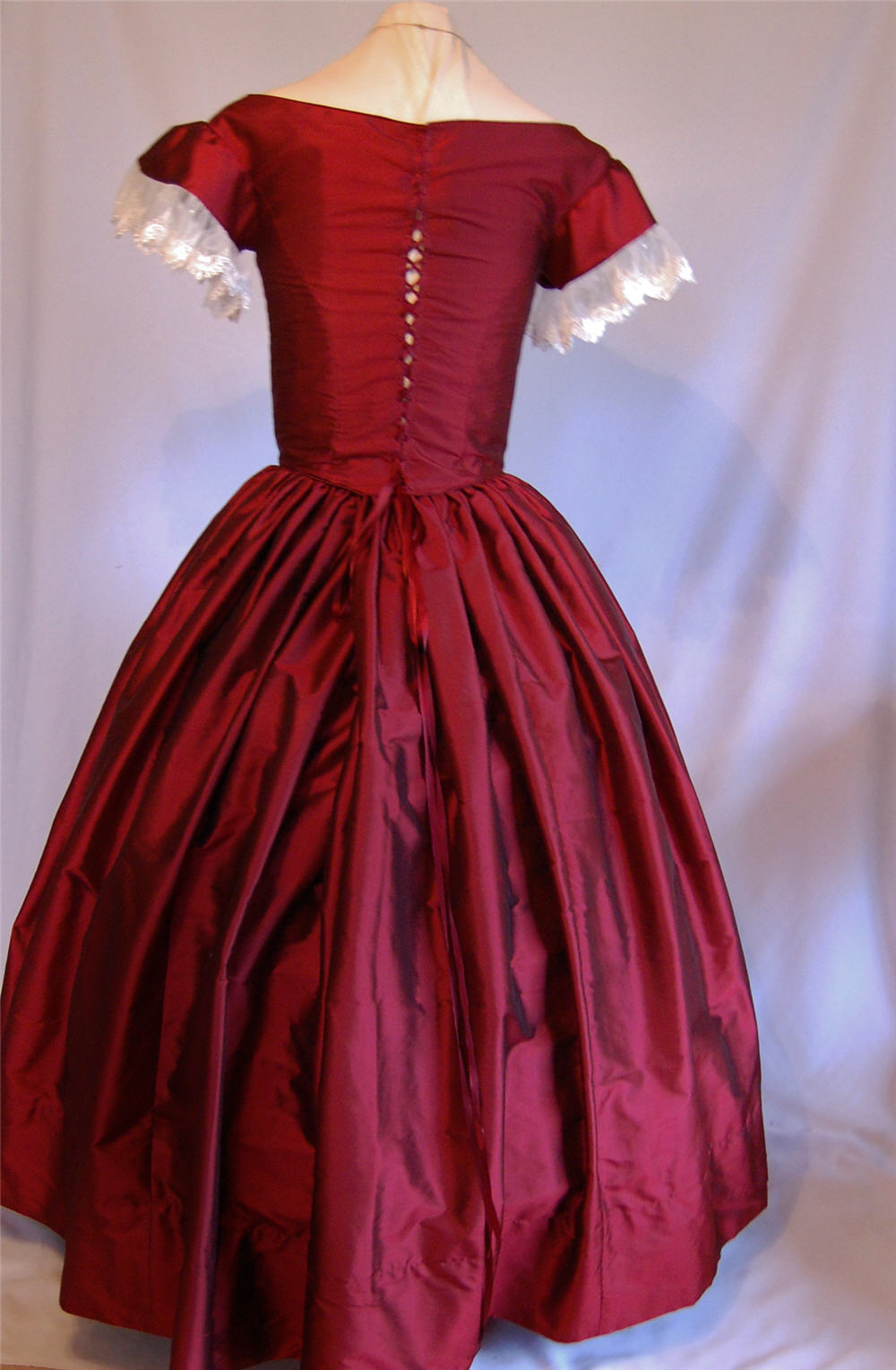 The Story of a Seamstress: A Victorian Christmas Ballgown
