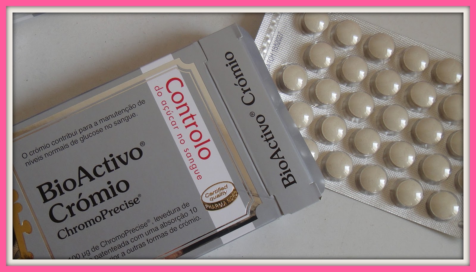 Review: Pharma Nord - Bio Activo Crómio - Must Be...Pink!