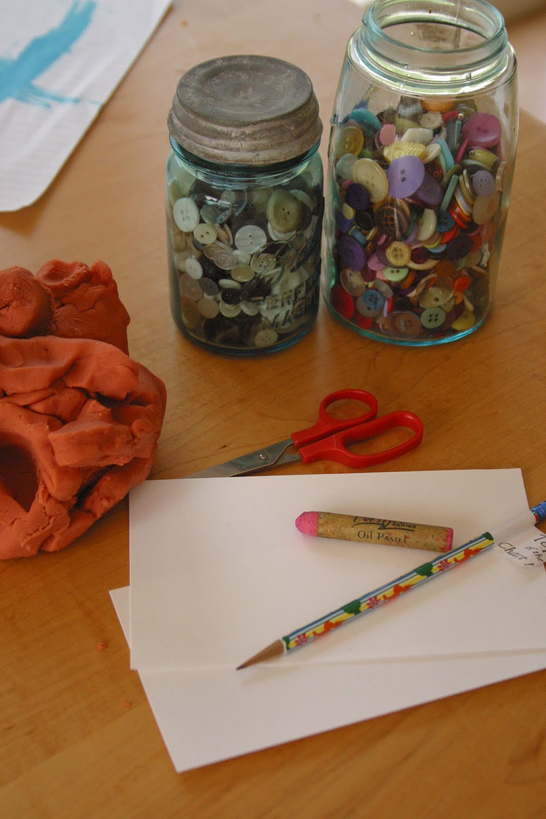 just another glorious day: Play Dough Bunnies
