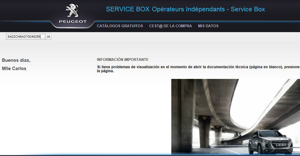 .: SERVICEBOX - Como acceder y usarlo