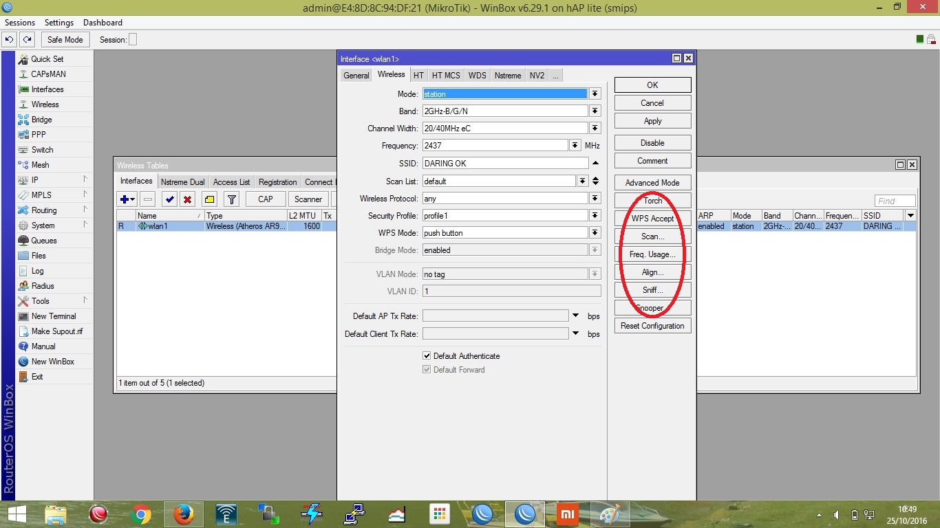 WIRELESS TOOLS PADA MIKROTIK