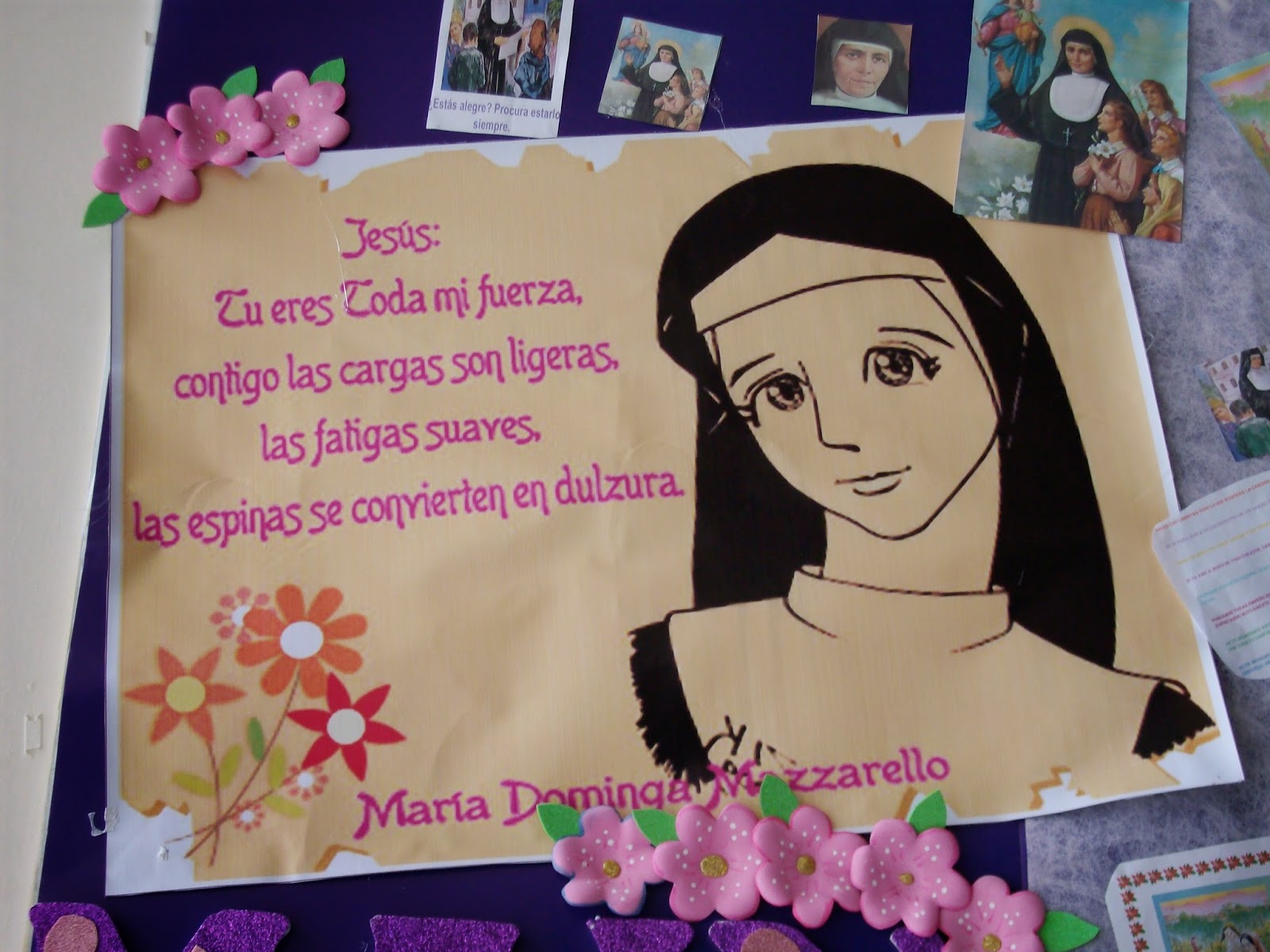 " Santa María Mazzarello": Frases de Maín