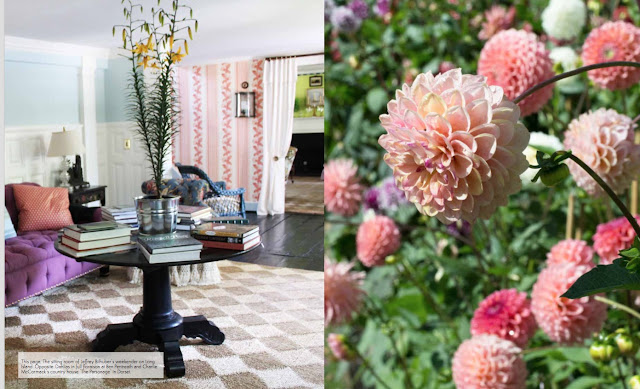 A Library of Design: JUNE IN BLOOM: Books, Bouquets, Fashion, and Hideaways