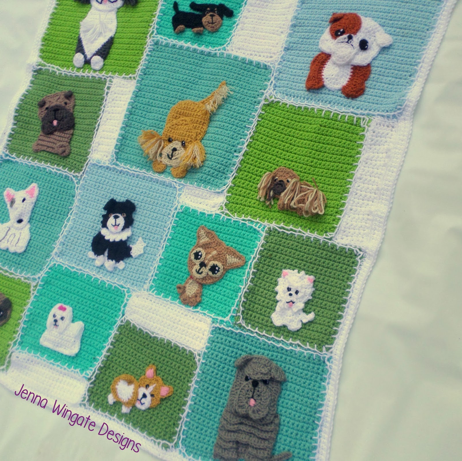 Patchwork Puppy Project - The Squares