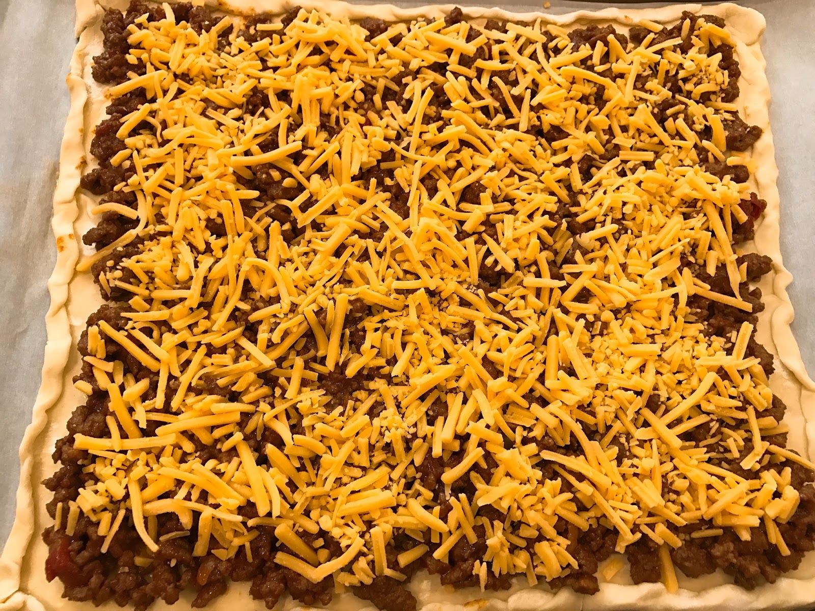 Beef Taco Tart