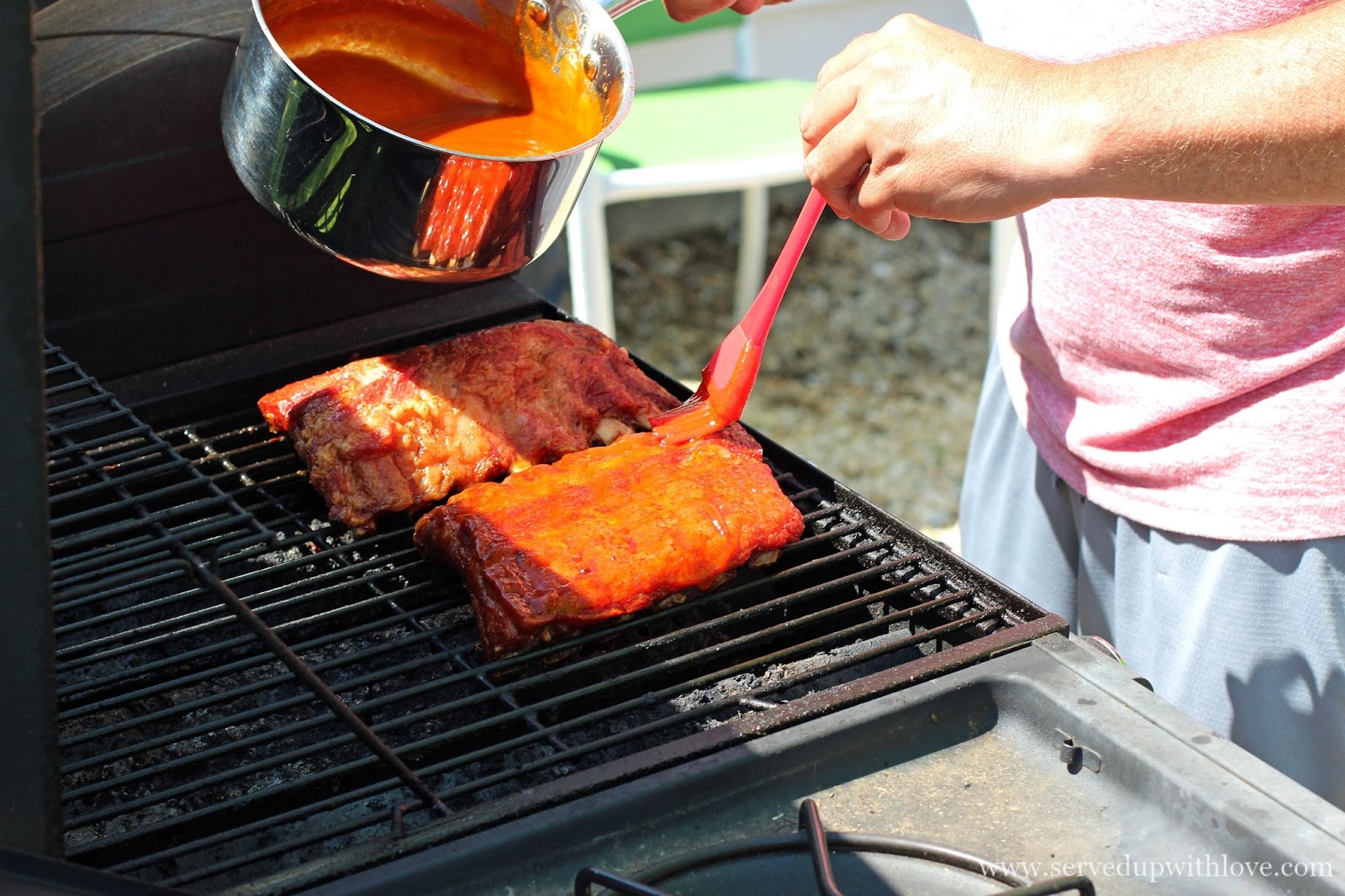 Served Up With Love: Tangy Carolina BBQ Baby Back Ribs
